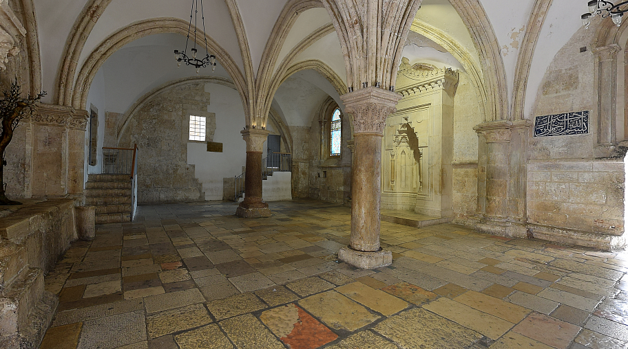 The Upper Room of the Last Supper (Jerusalem, Israel)